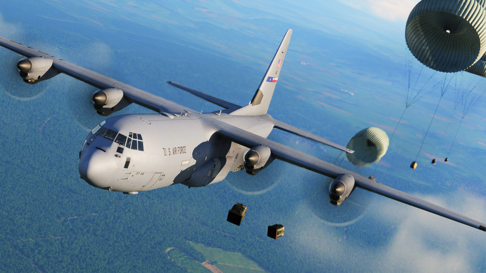 DCS C-130J flight simulator – Airplane Simulation Company